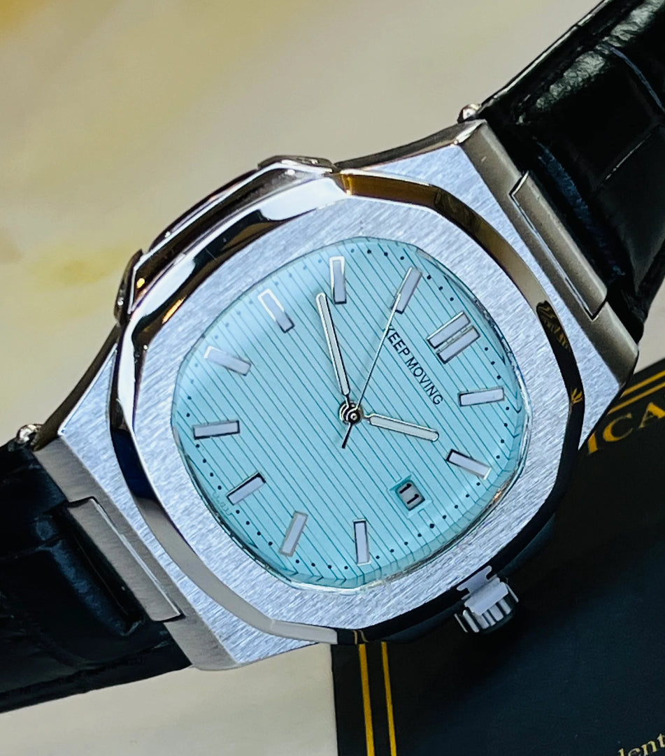 Yadiya - Mechanical Watch with Day Night Indicator Day and Month | Buy ...