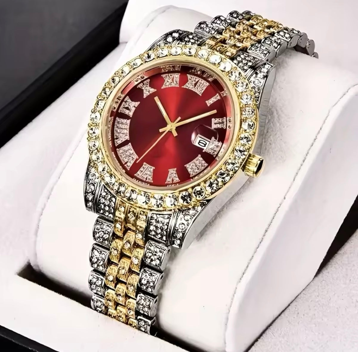 ROLY - Diamond Studded Watch For Men– RIGOUT