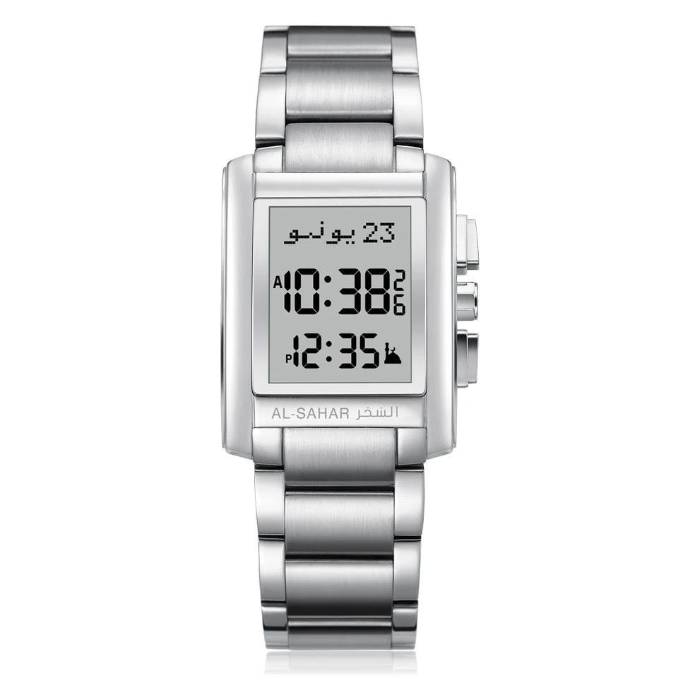 Fajr - Hybrid Digital Rectangle Watch– RIGOUT