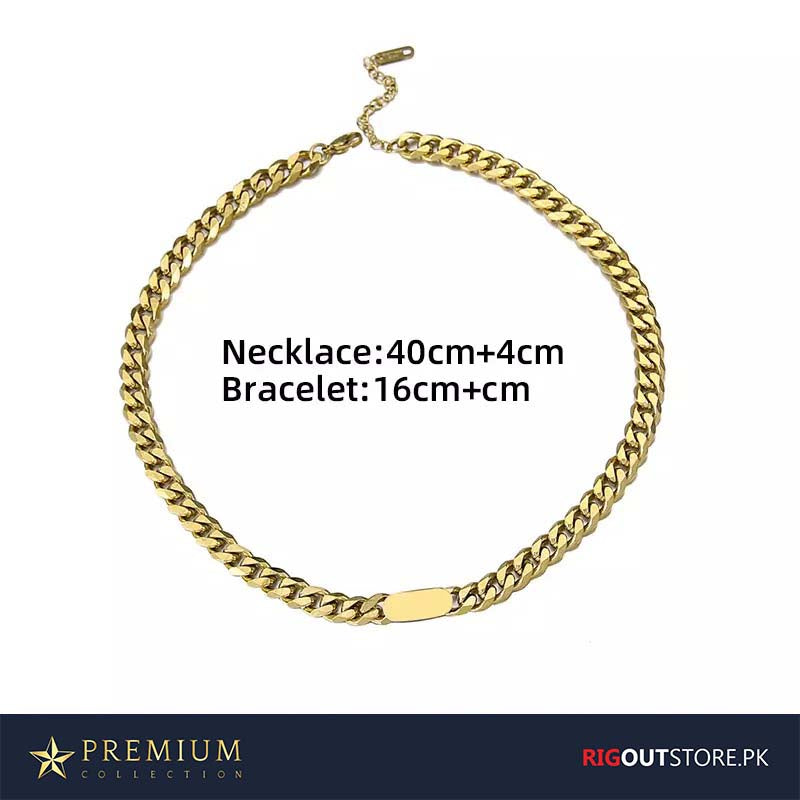 Golden Curb Chain with Bar Pendant - Buy Women's Jewellery in Pakistan ...